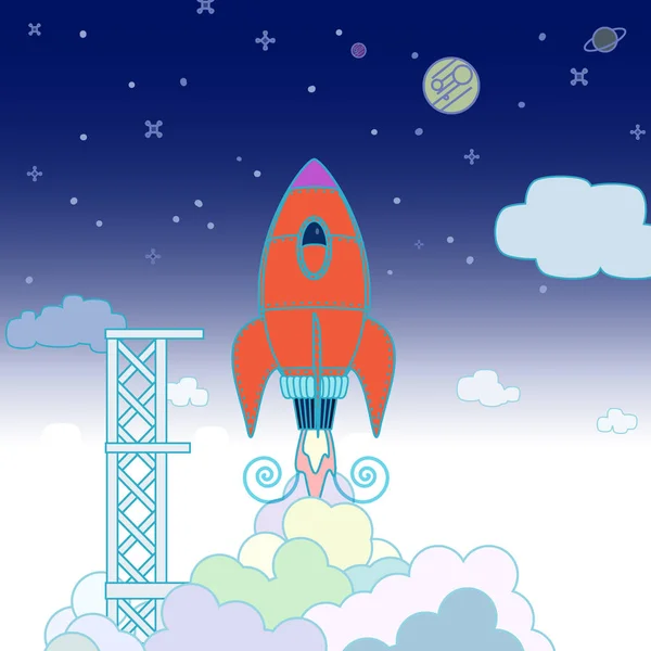 Rocket Launch Pad Clip Art