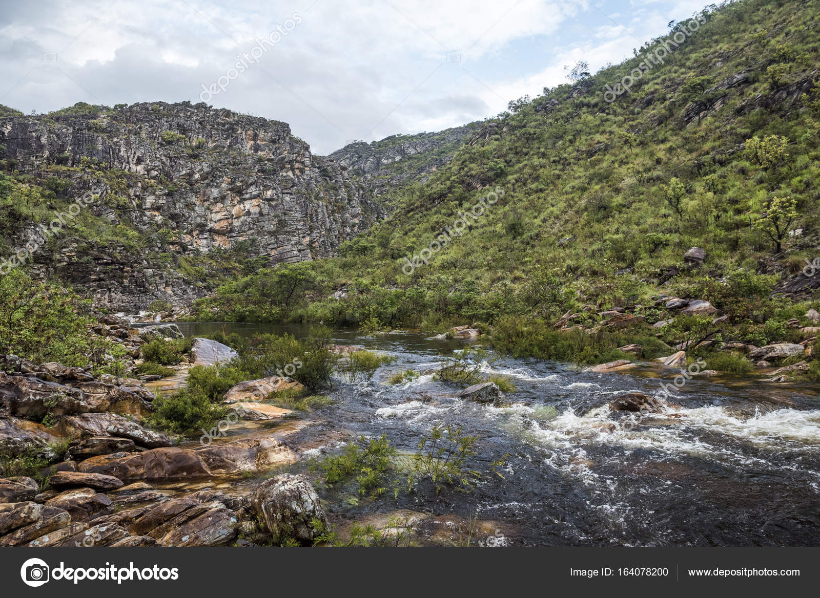 Cerrado river near Andorinhas Waterfall Stock Photo by ©vitormarigo ...