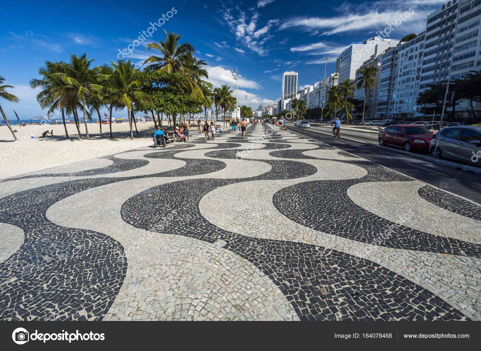 Copacabana Beach Sidewalk