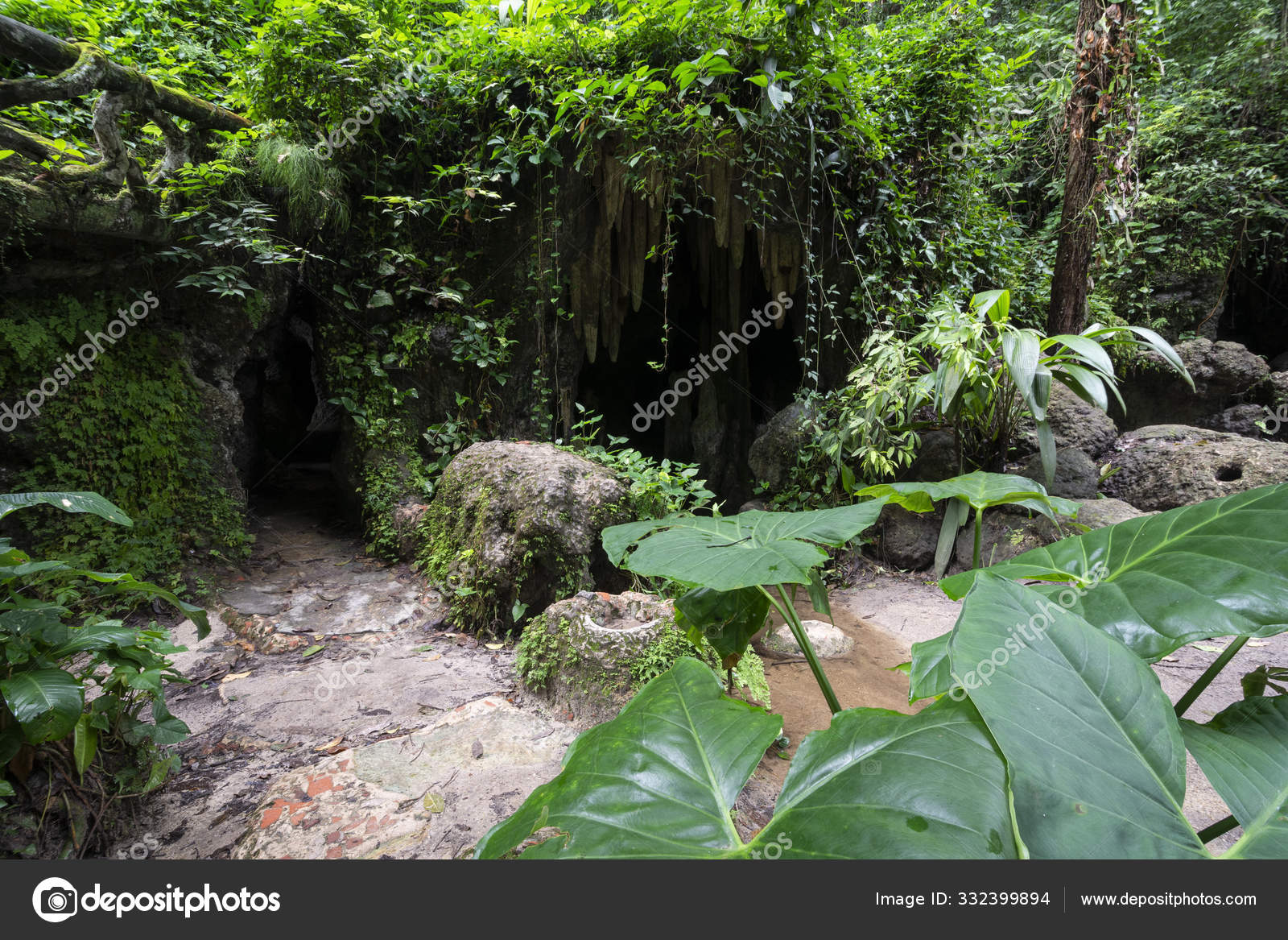 Beautiful Tropical Cave