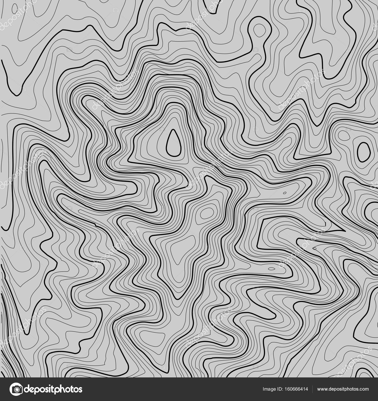 Topographic map background with space for copy . Line topography map ...