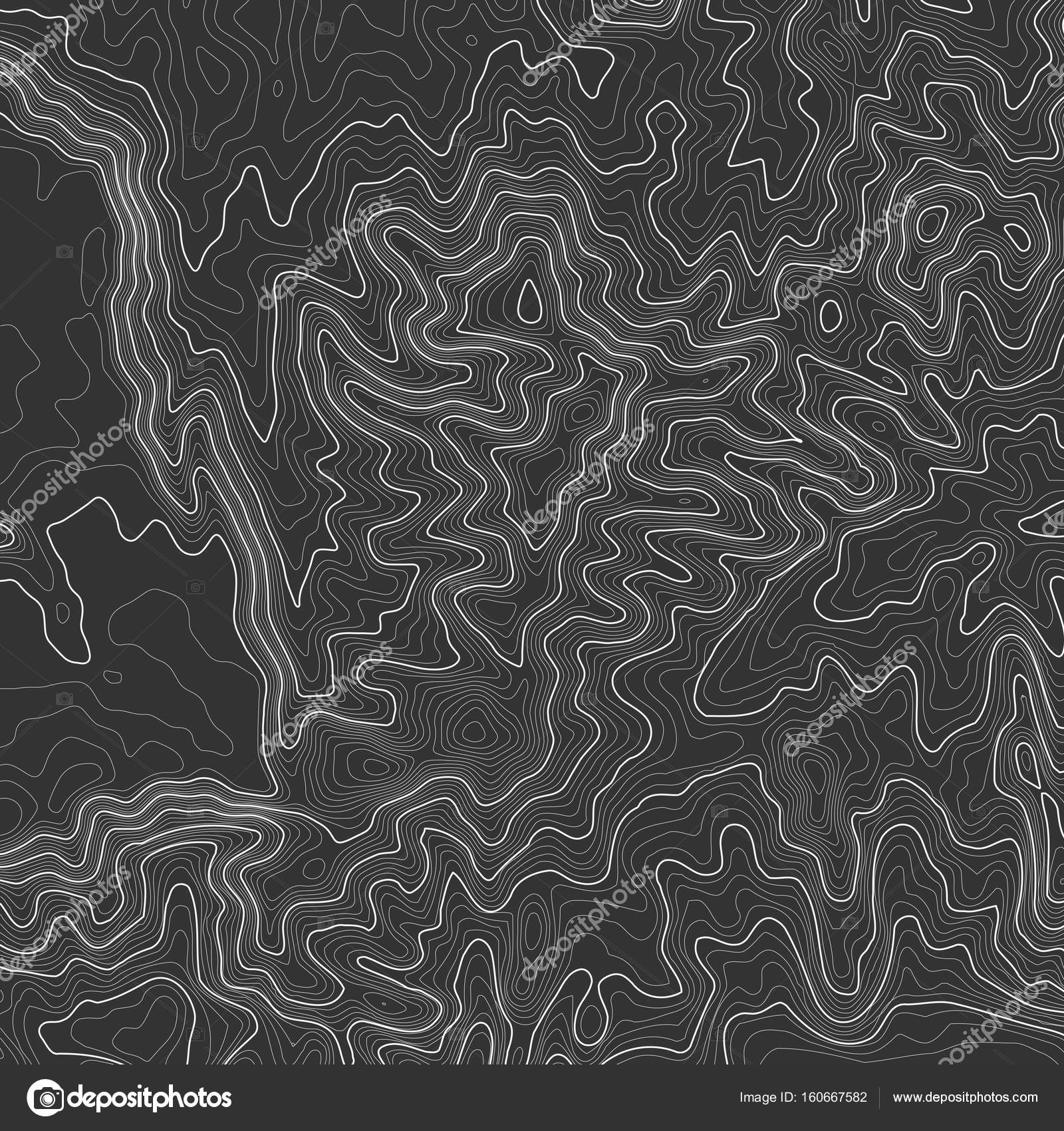 Topografisk karta bakgrund med utrymme för kopia. Linje topografi karta ...