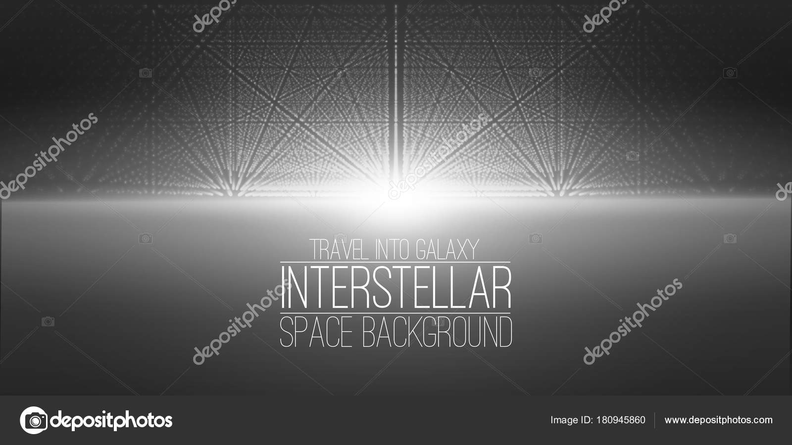 Vector interstellar space background.Cosmic galaxy illustration ...