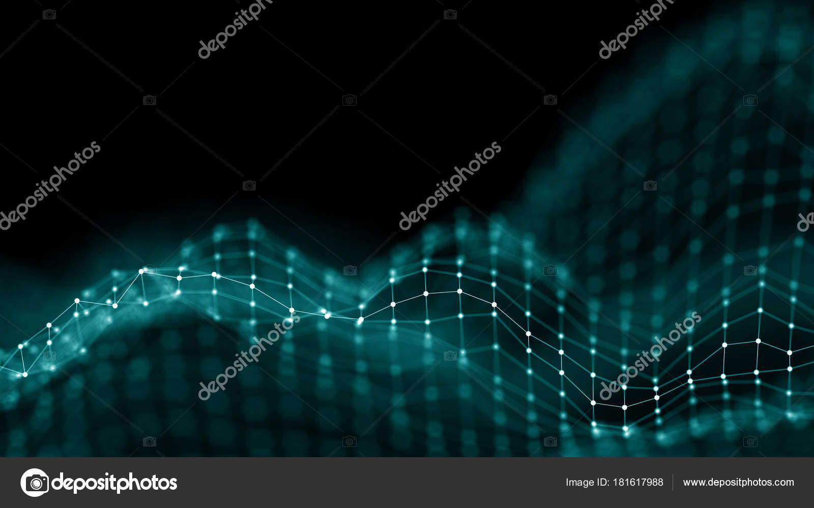 Music background. Big Data Particle Flow Visualisation. Science ...