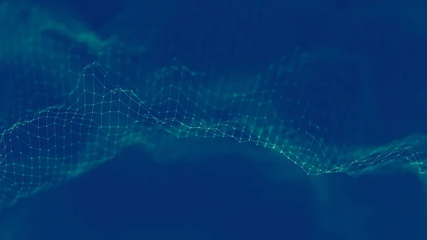 Music background. Big Data Particle Flow Visualisation. Science ...