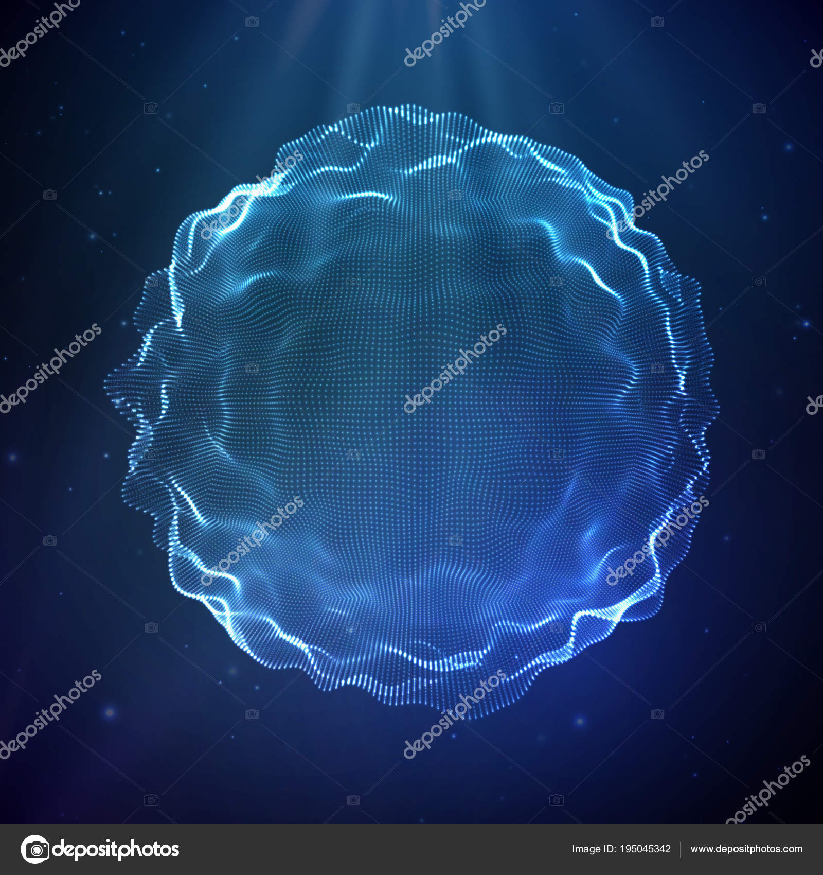 Sound wave. Abstract neon background, vector music voice, song waveform ...