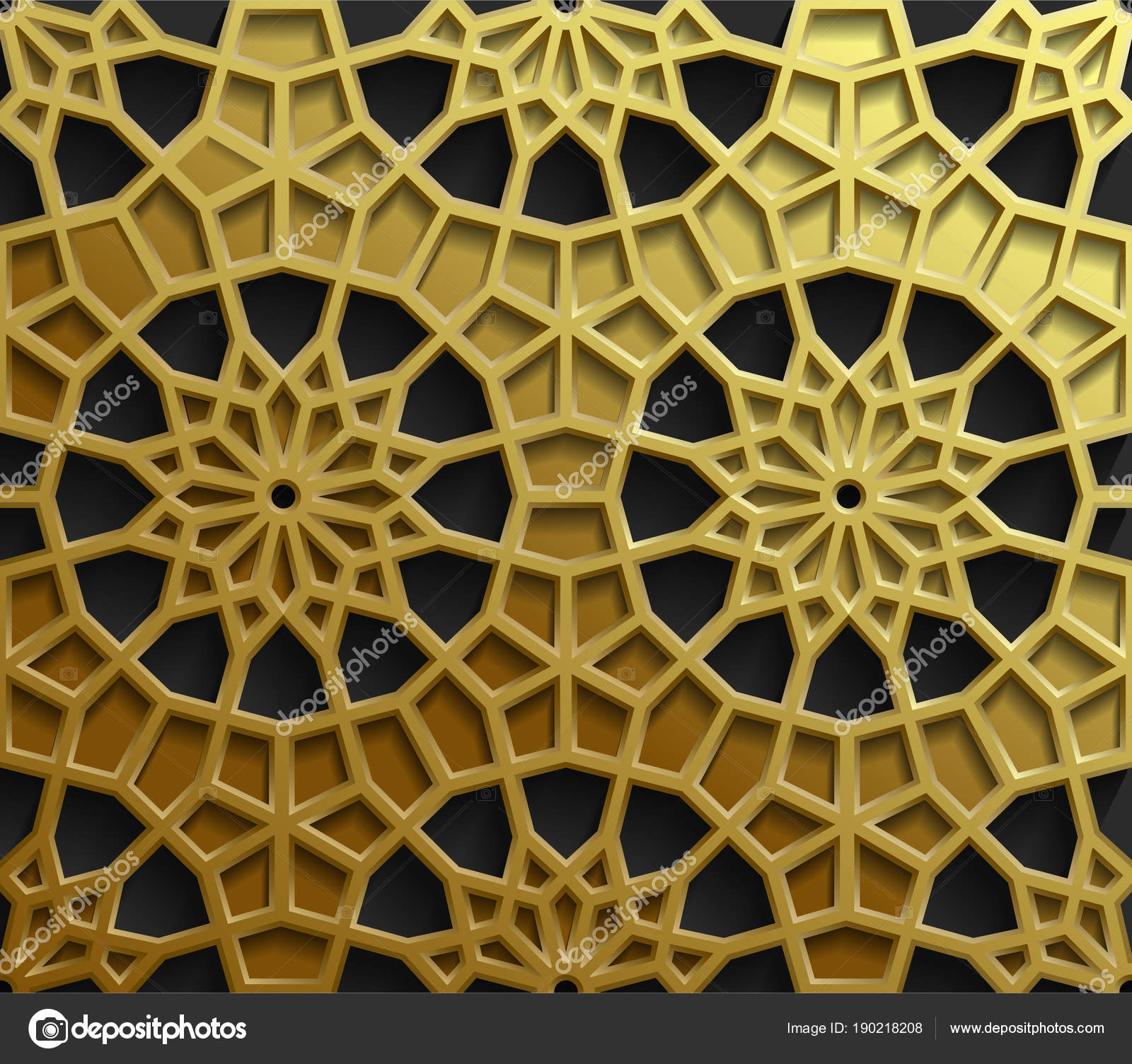 Islamic oriental patterns, Seamless arabic geometric ornament ...