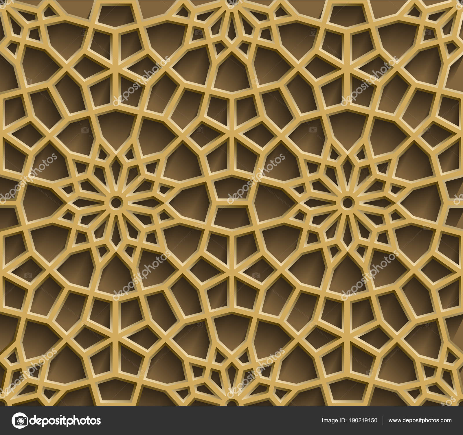 Islamic oriental patterns, Seamless arabic geometric ornament ...