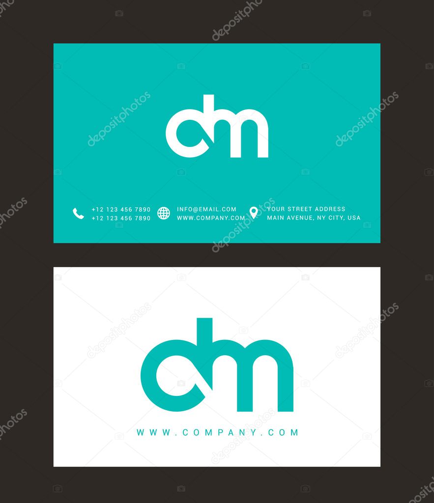 D and M Letters Logo Stock Vector Image by ©brainbistro #127280974