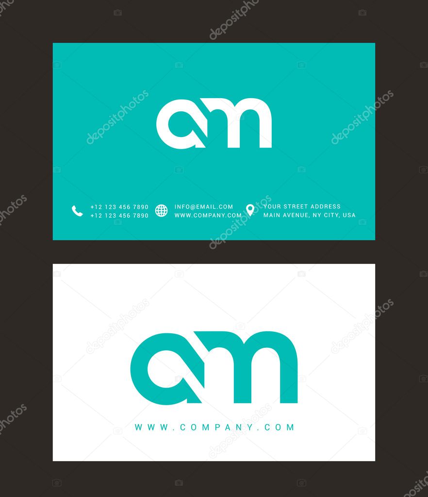 A and M Letters Logo Stock Vector by ©brainbistro 127301532