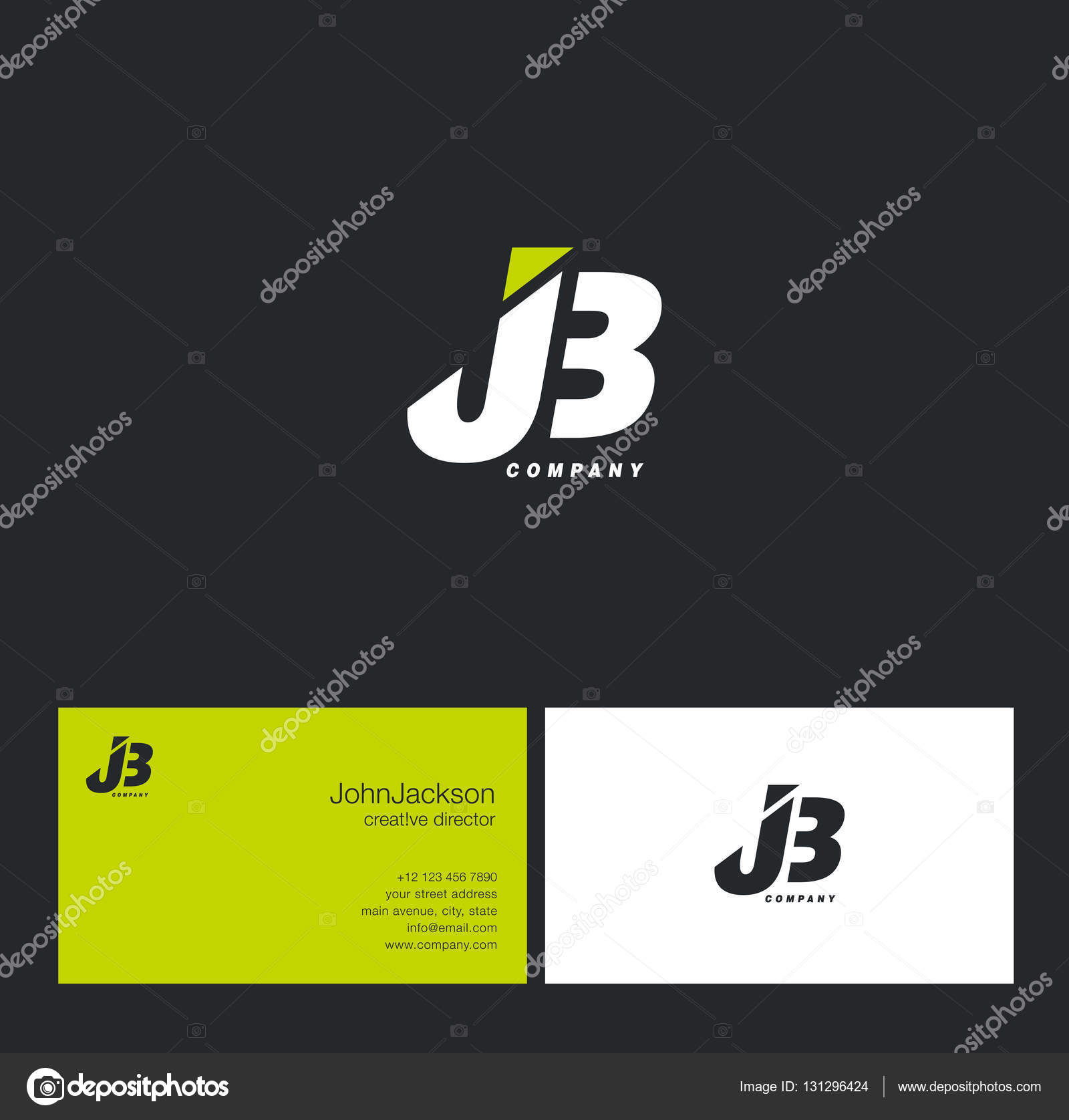 J & B Letter Logo — Stock Vector © brainbistro #131296424