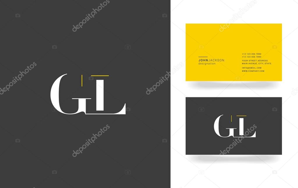 G & L Letter Logo — Stock Vector © brainbistro #131441752