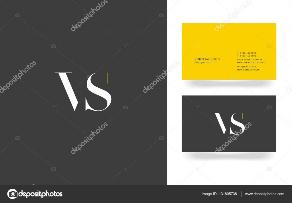 V & S Letter Logo — Stock Vector © brainbistro #131805738