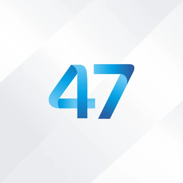 ᐈ 47 logo text stock vectors, Royalty Free number 47 illustrations ...