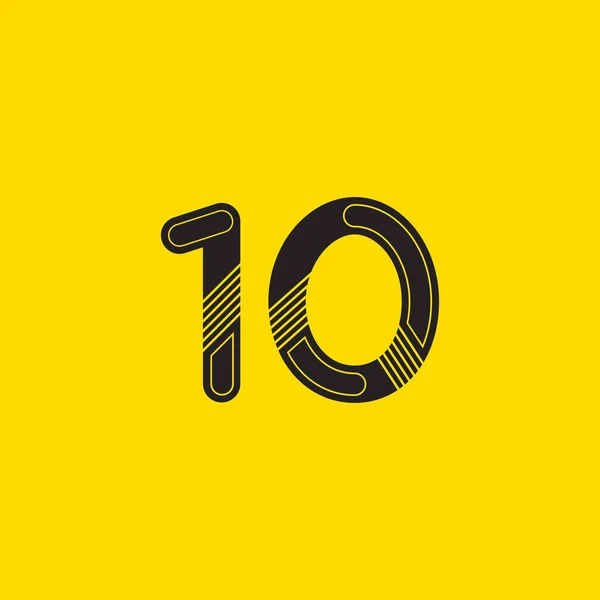 10 number Logo Icon Stock Vector by ©brainbistro 131810008