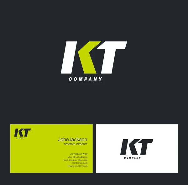 K & T Letter Logo — Stock Vector © brainbistro #130088304