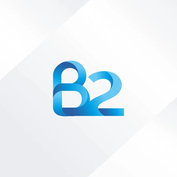 Letter and number logo B2 — Stock Vector © brainbistro #132315364