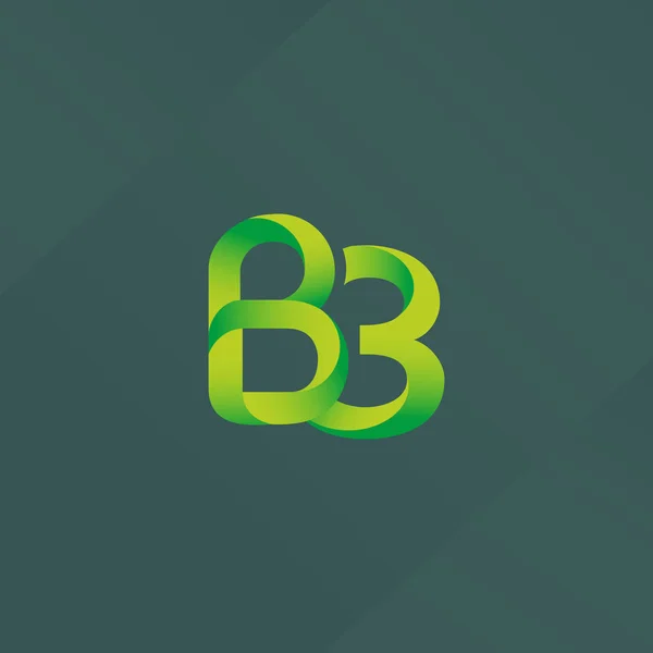 Letter and number logo B3 Stock Vector by ©brainbistro 132316022