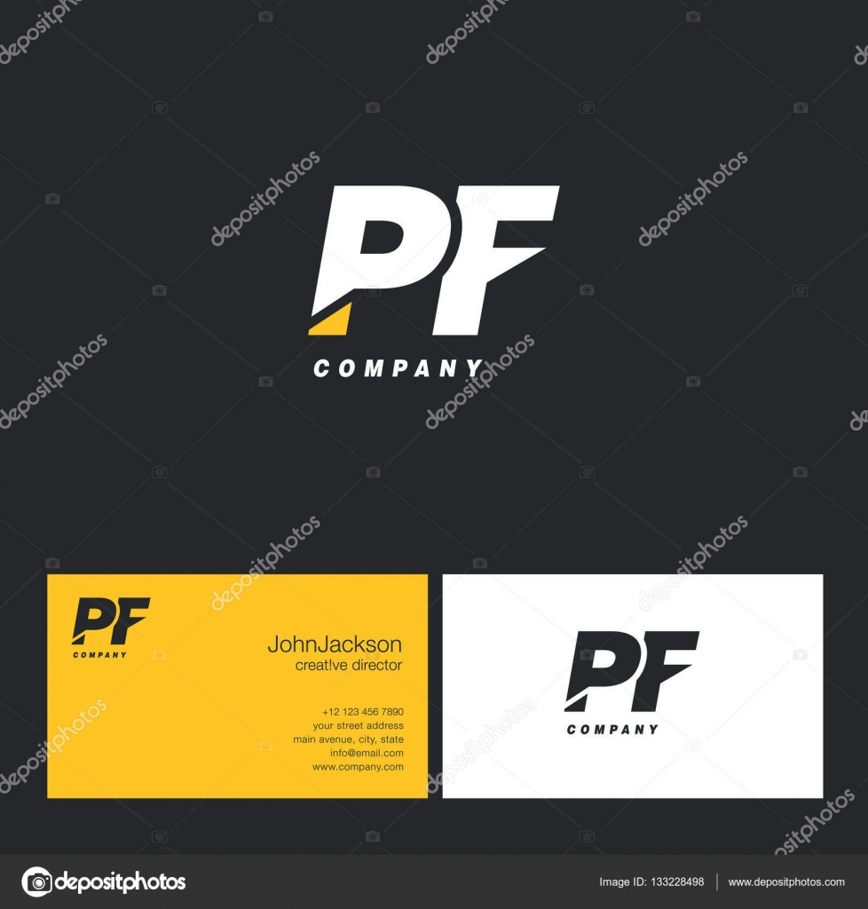 P & F Letter Logo — Stock Vector © brainbistro #133228498