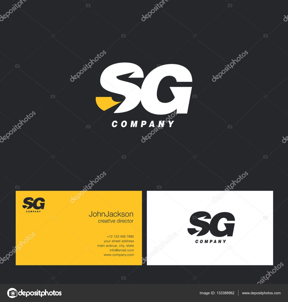 S & G Letter Logo Stock Vector Image by ©brainbistro #133388962