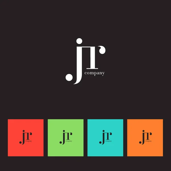 Jr logo imágenes de stock de arte vectorial | Depositphotos