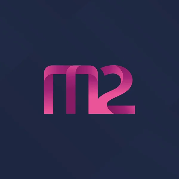 M2 logo imágenes de stock de arte vectorial | Depositphotos