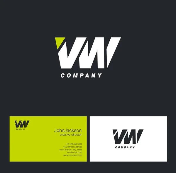 V & W Letter Logo — Stock Vector © brainbistro #134967922