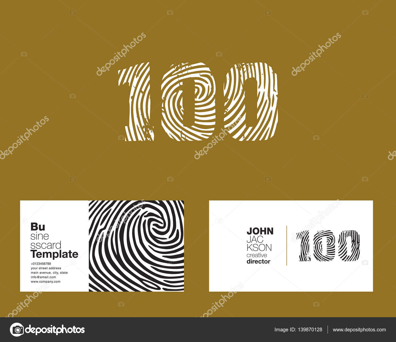 One hundred Company Logo Stock Vector by ©brainbistro 139870128