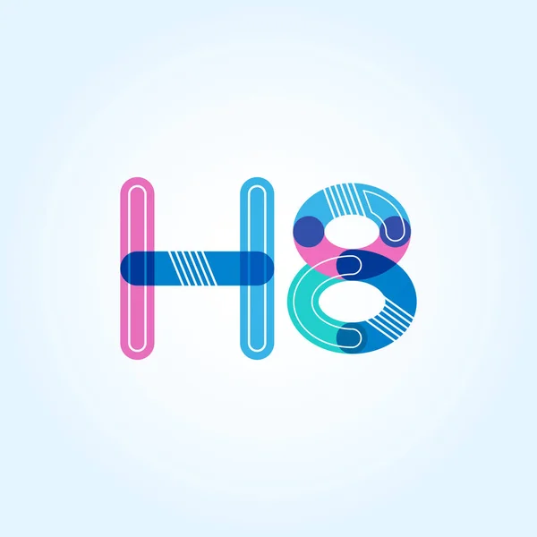 H3 letter and number logo icon — Stock Vector © brainbistro #143133815