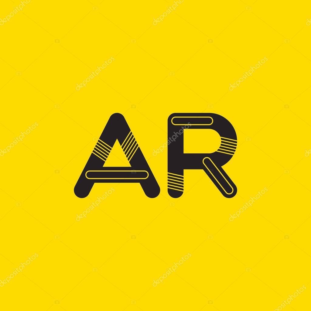 Ar Letter Logo