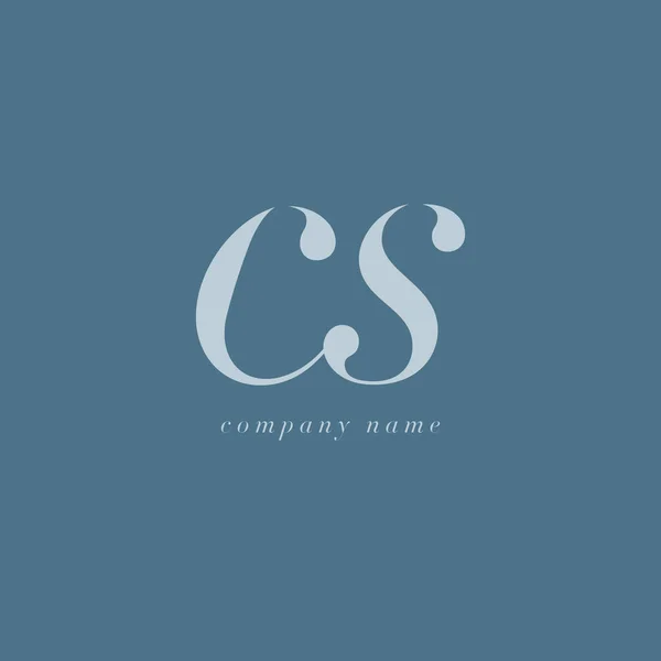 CS Letters Logo template - Stock Image - Everypixel