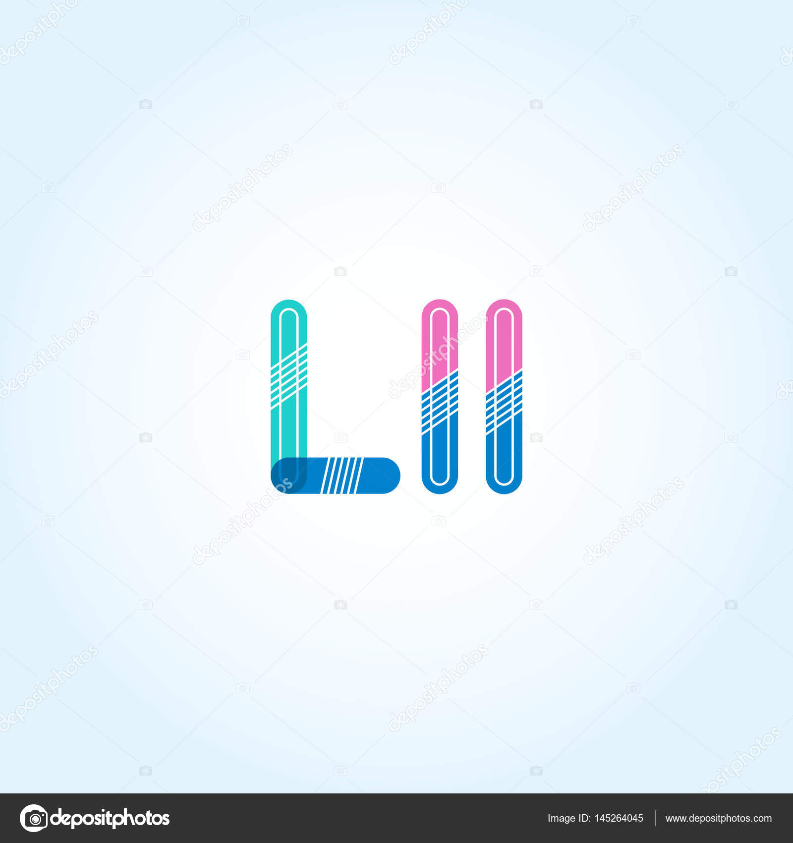 Letter and digit L11 logo — Stock Vector © brainbistro #145264045
