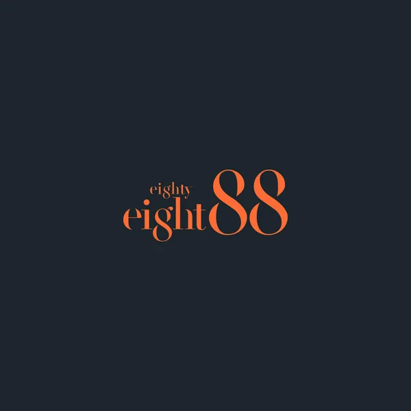 ᐈ Eighty eight logo stock vectors, Royalty Free eighty eight ...