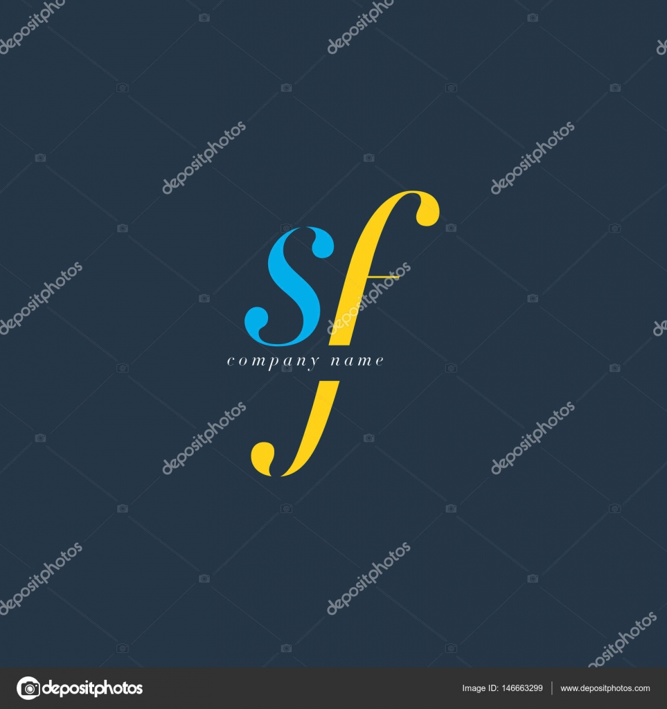 SF Letters Logo template Stock Vector Image by ©brainbistro #146663299