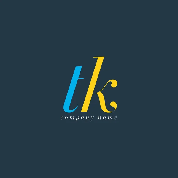 ᐈ Tk logo design stock vectors, Royalty Free tk logo illustrations ...