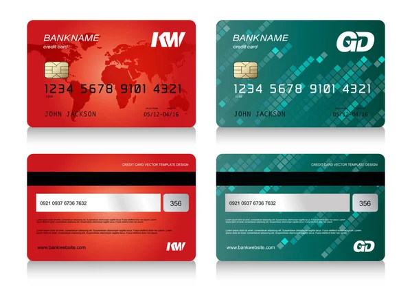 Credit card cover Vector Images | Depositphotos