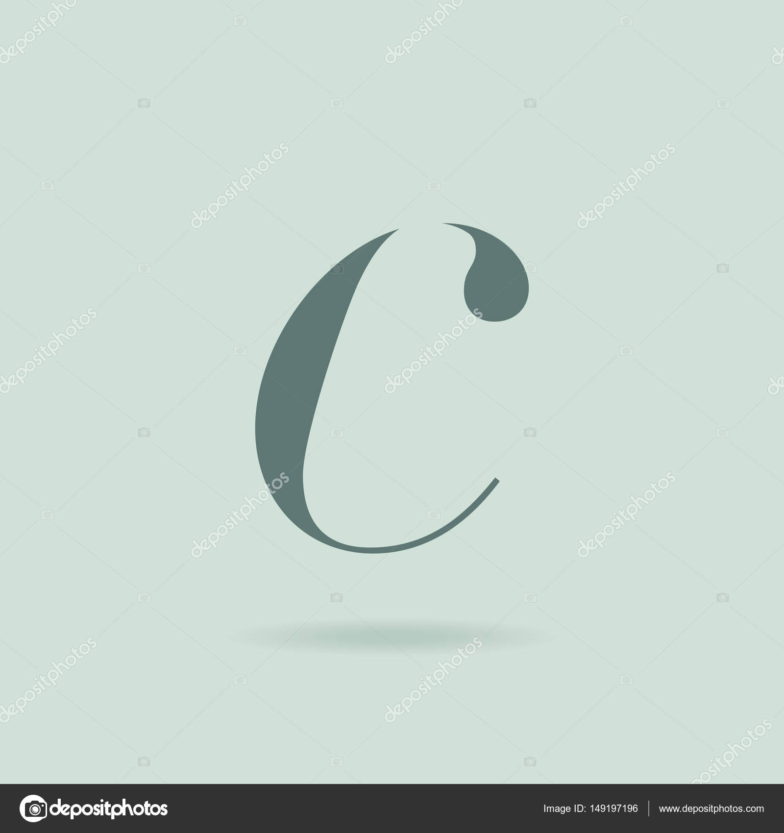 Molde Da Letra C Cursiva