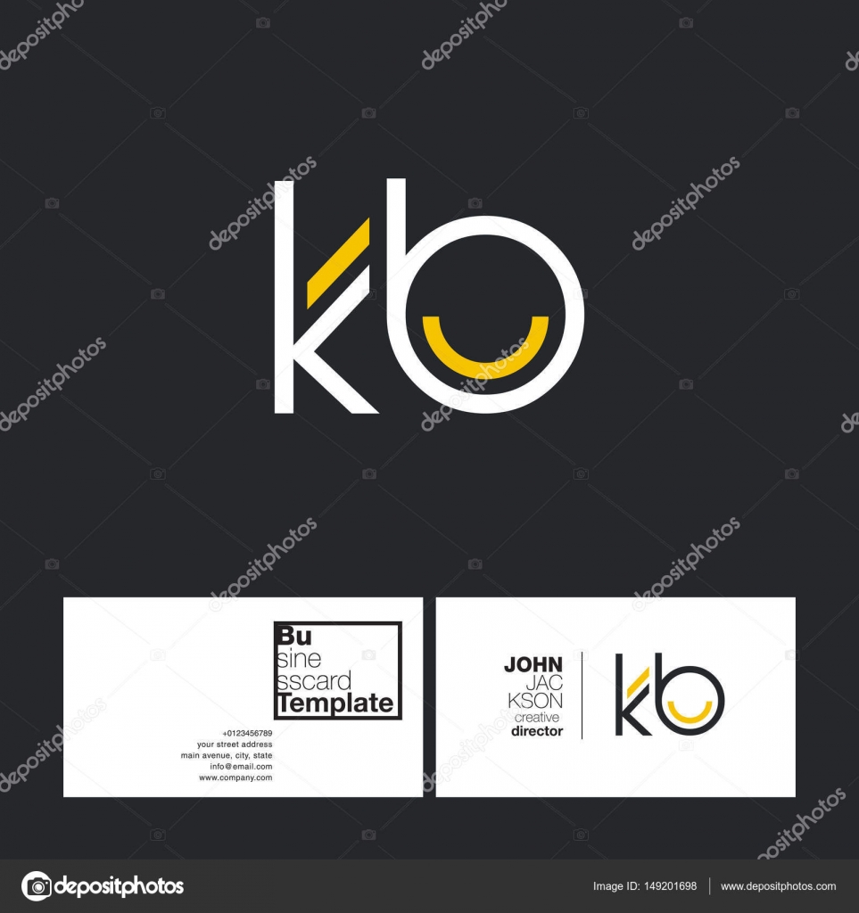Round letters logo KB Stock Vector Image by ©brainbistro #149201698