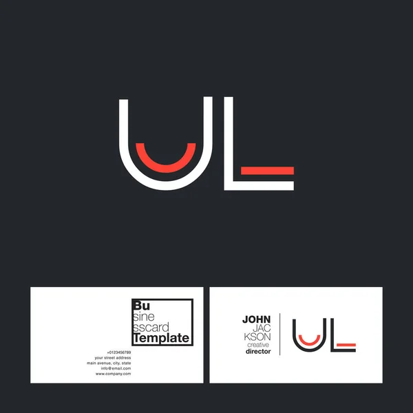 Ul letter Vector Art Stock Images | Depositphotos