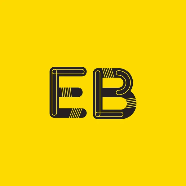 Eb letter Vector Art Stock Images | Depositphotos