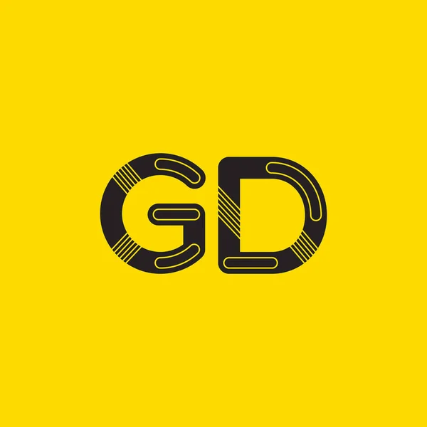 Letras gd Vector Art Stock Images | Depositphotos