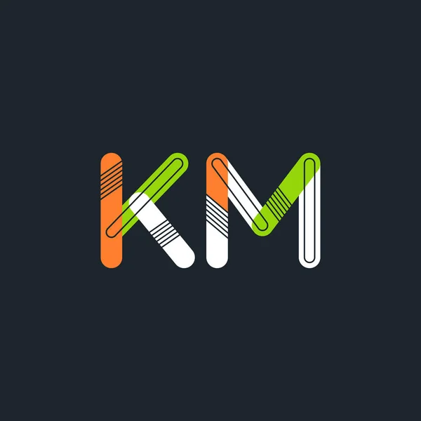 Km logo design vektörler | Km logo design vektör çizimler, vektörel ...