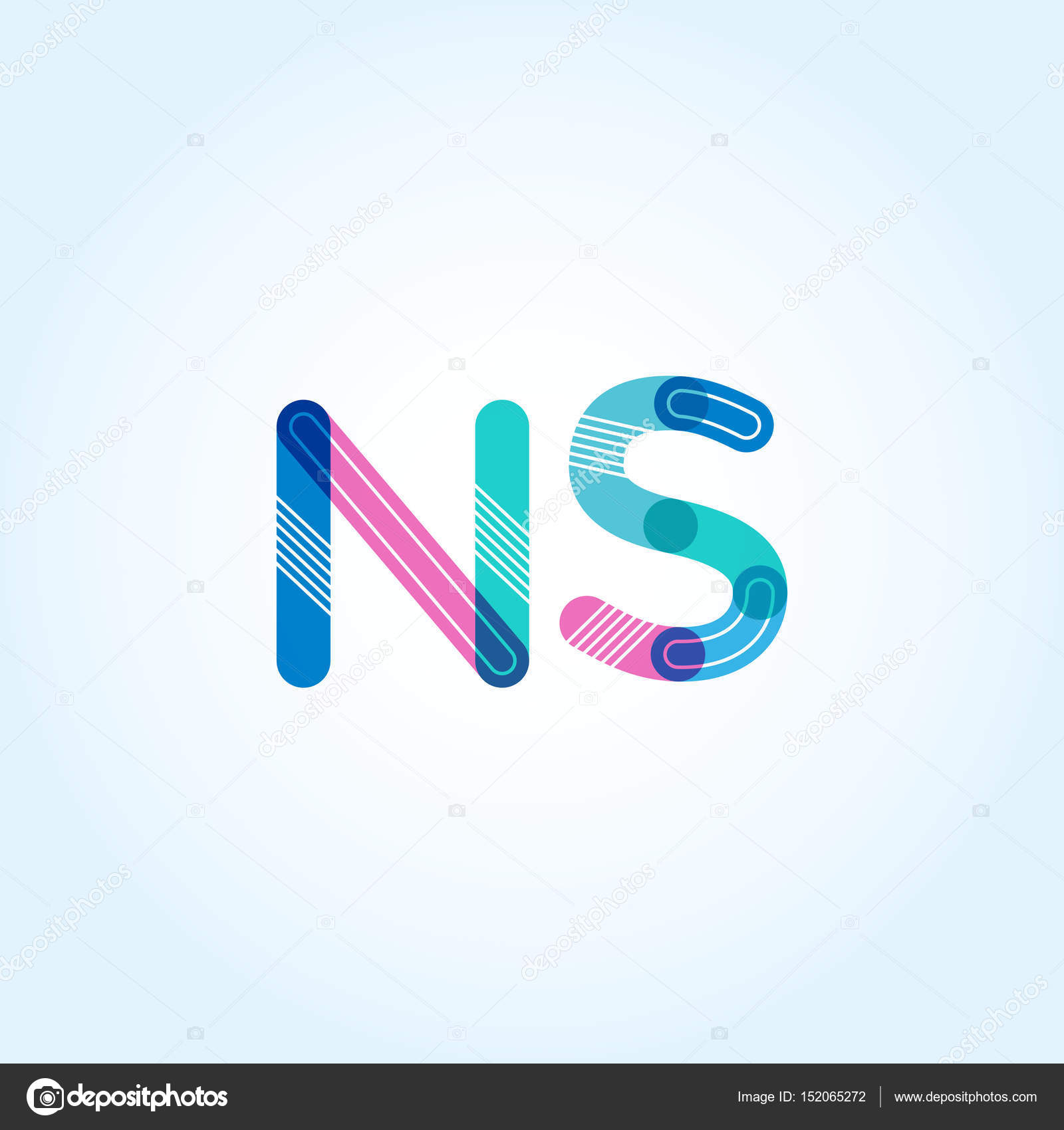 NS connected letters logo — Stock Vector © brainbistro #152065272