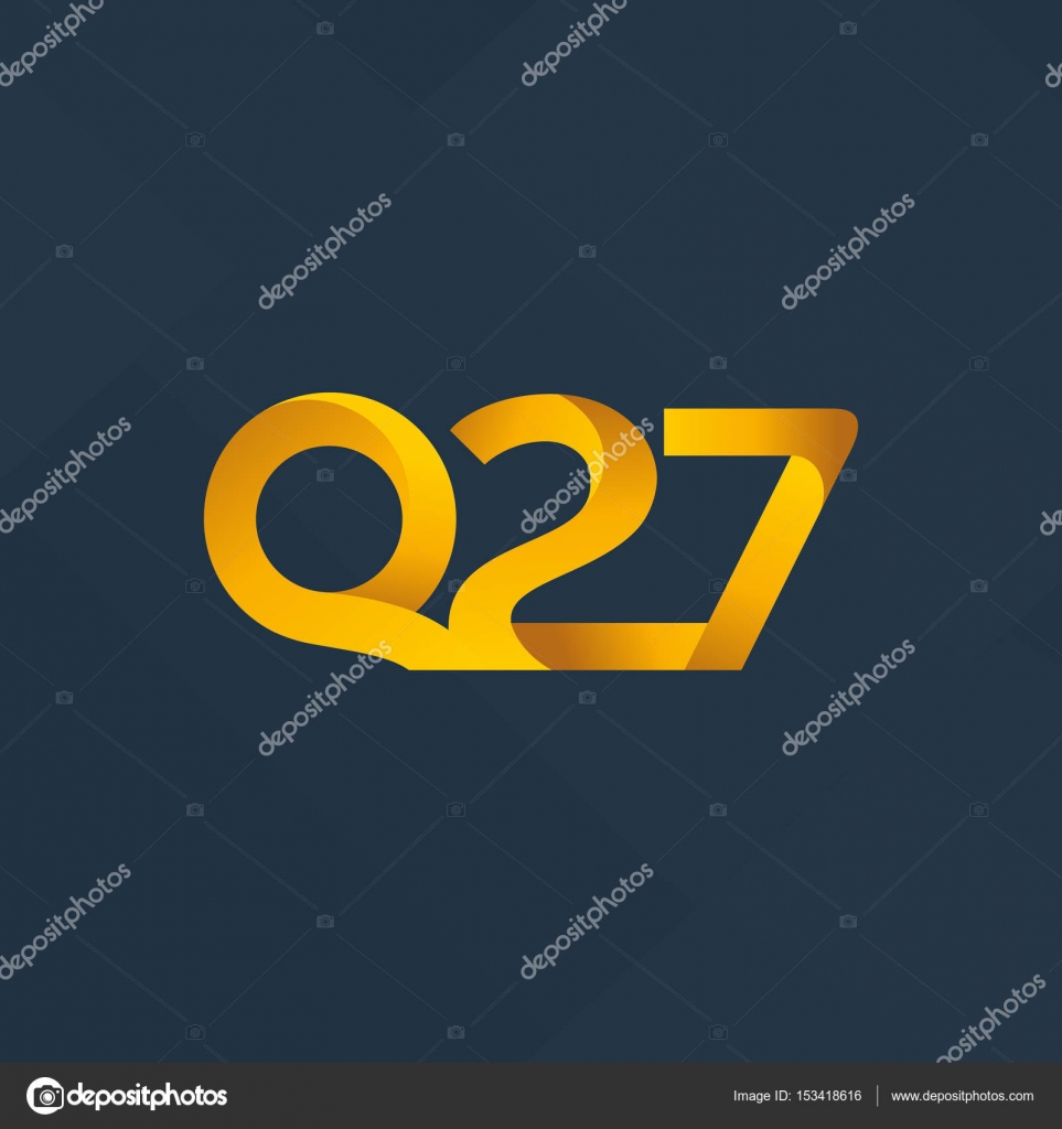 Letter and digit Q27 logo Stock Vector Image by ©brainbistro #153418616