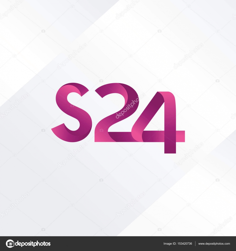 Lettre et chiffre S24 logo image vectorielle par brainbistro ...