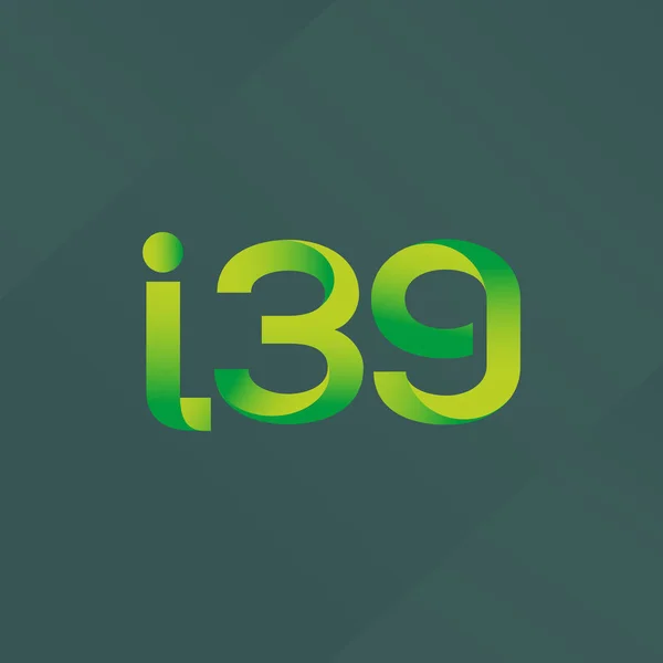 Letter and number logo I36 — Stock Vector © brainbistro #154373648