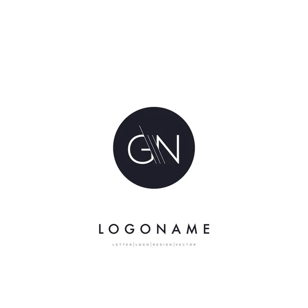 Gn logo design Imágenes Vectoriales, Gráfico Vectorial de Gn logo ...