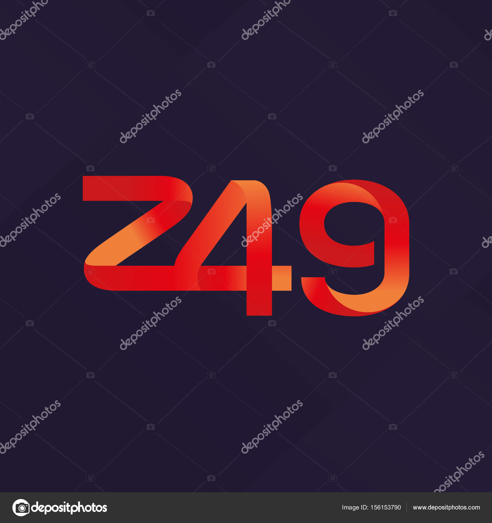 Joint letter logo Z49 — Stock Vector © brainbistro #156153790