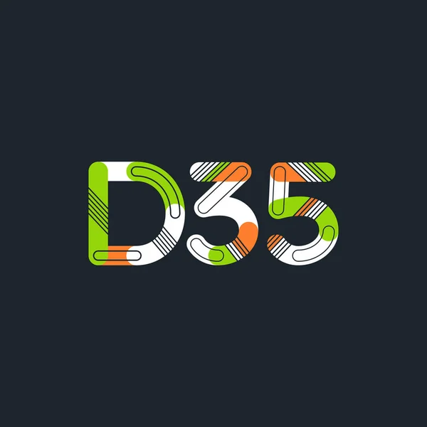 Letter and number logo D36 Stock Vector by ©brainbistro 154190600