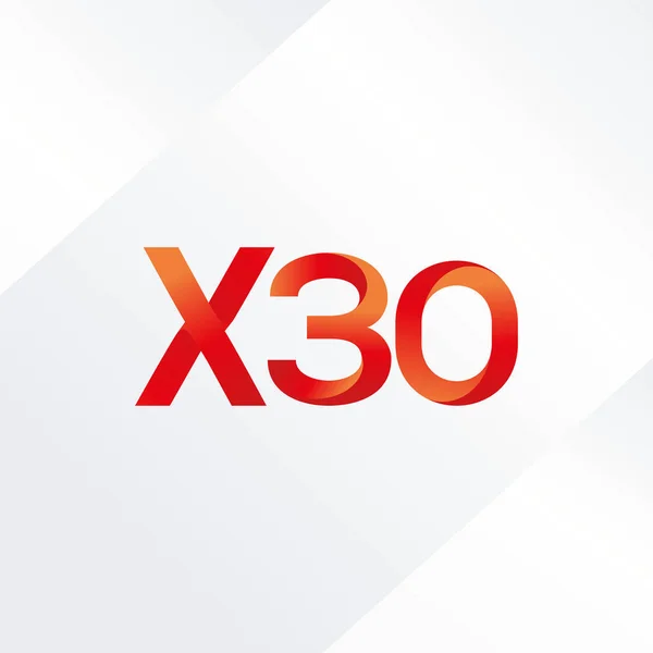 Letra y el logotipo del dígito X30 Vector de stock por ©brainbistro ...